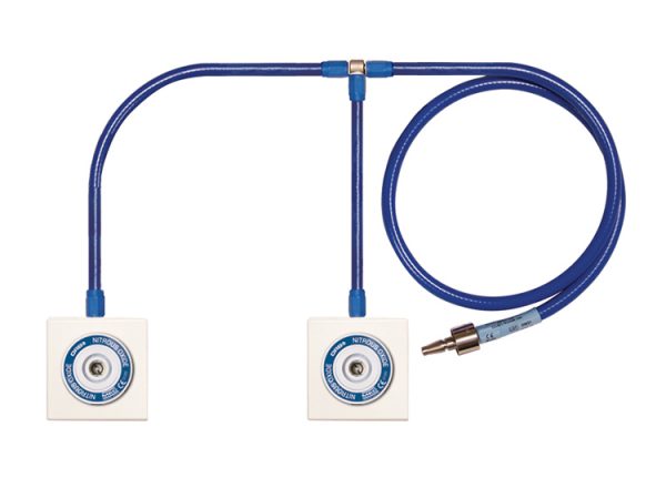 Medical Gas Assembled - Twin 116203AN | MEC Medical