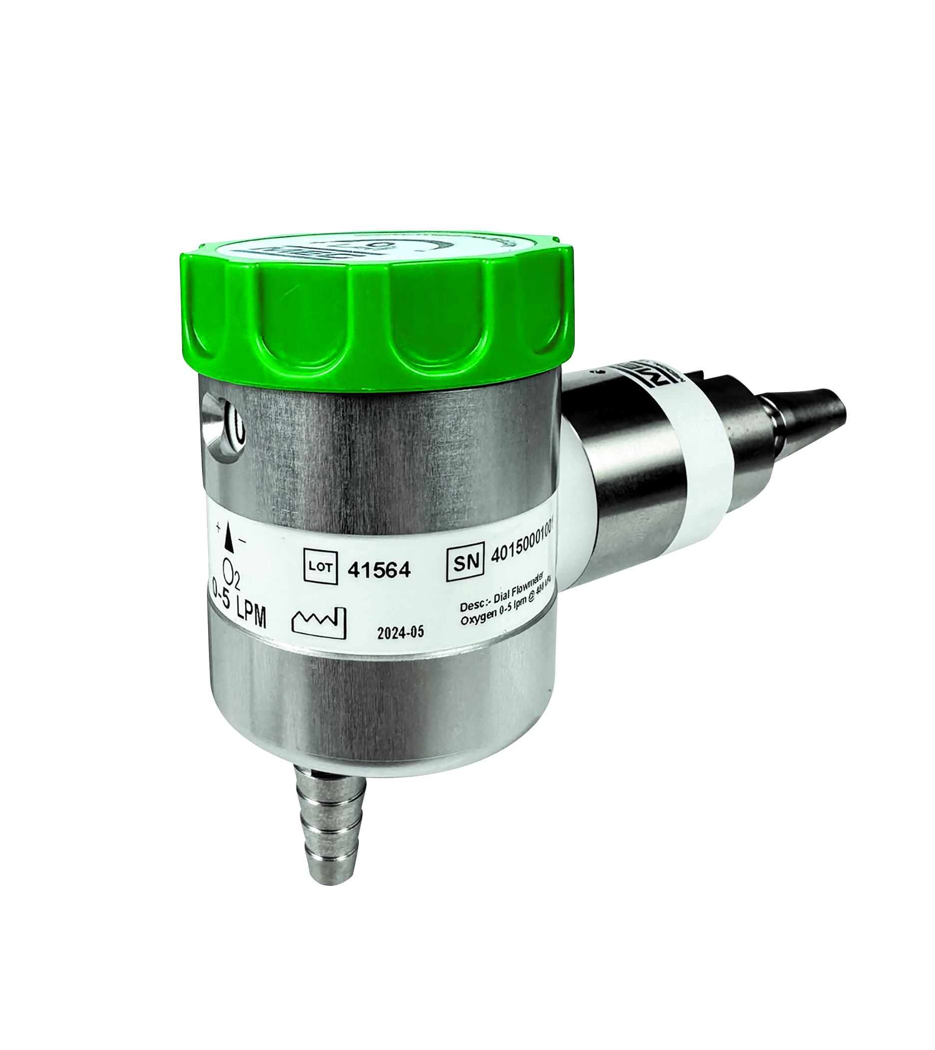 Medical Gas Dial Flowmeter + Fixed Probe 2505001 | MEC Medical